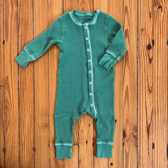 Pajamas | Fin Vince Waffle Long John Pajamas 1824mo | Poshmark